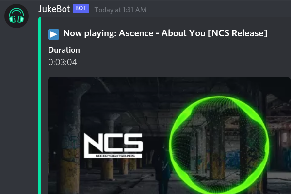 JukeBot – Home page